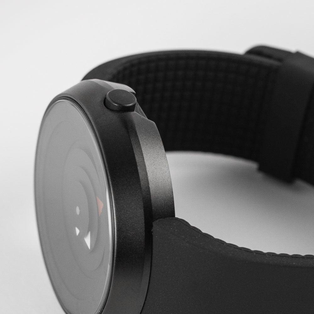 Matte Black Watch - Unique Black Face & Minimalist Designed Men's Watch ...