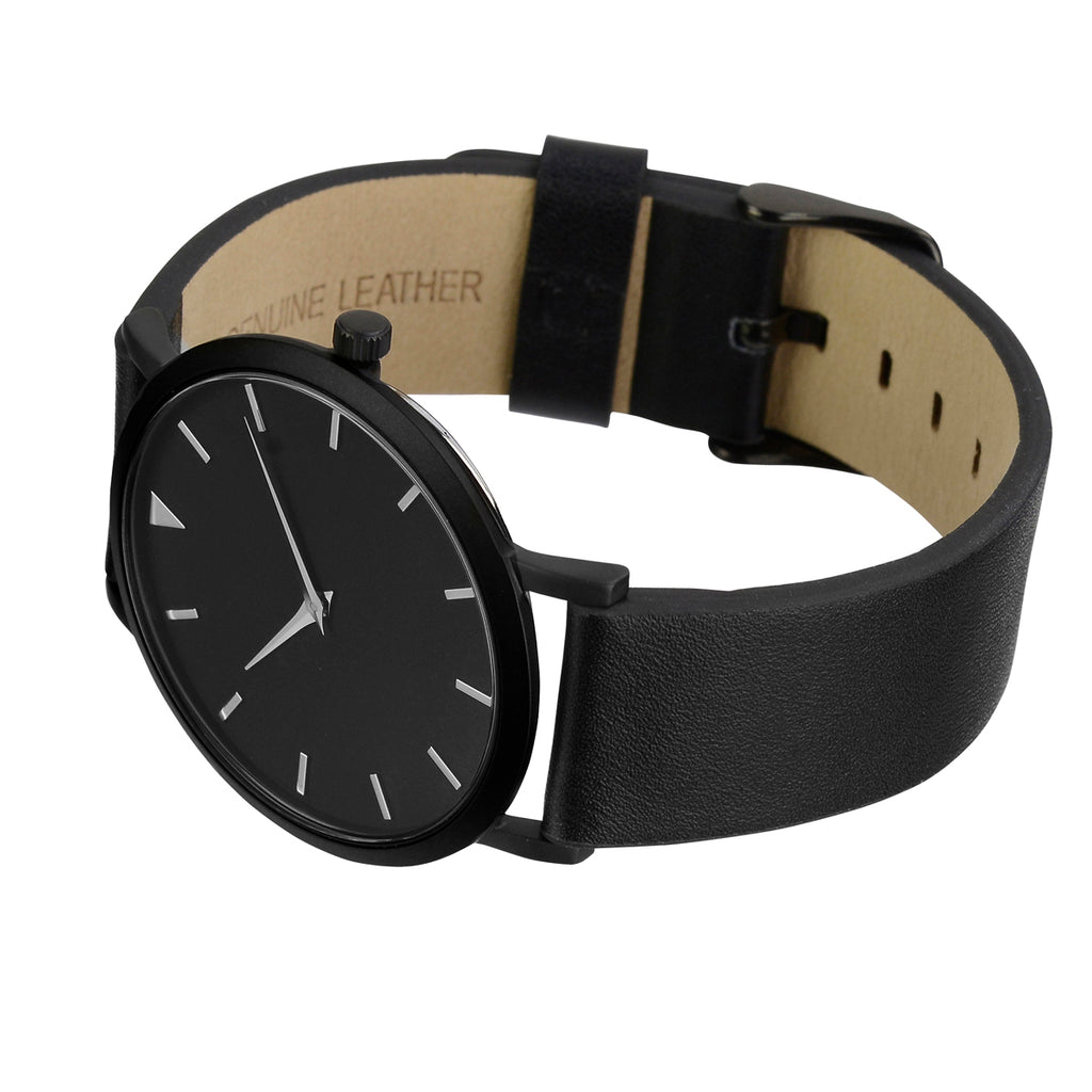 Simple Black Watch For Men | Clean Watch Face | Simple Mens Watches ...